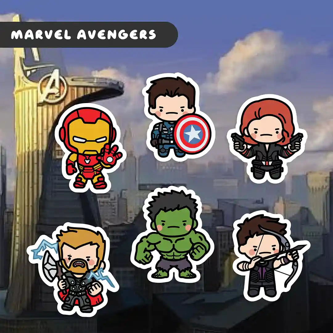 Marvel: Avengers Stickers – The Owl Duo